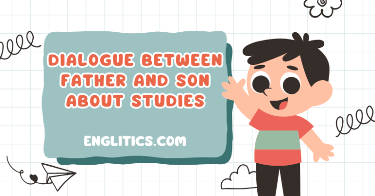 Dialogue Between Father and Son About Studies